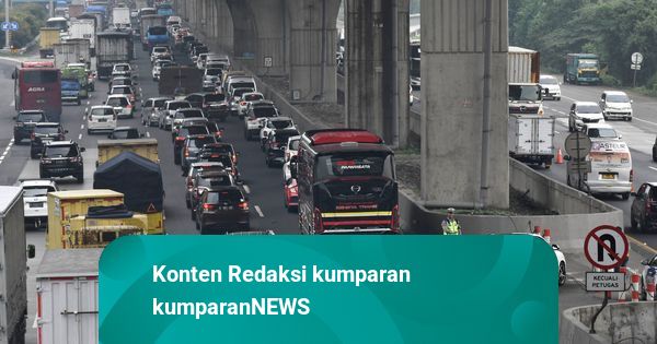 Puncak Arus Balik, One Way dan Contraflow Diterapkan di Jalan Tol Siang ... Puncak Arus Balik, One Way dan Contraflow Diterapkan di Jalan Tol Siang ...